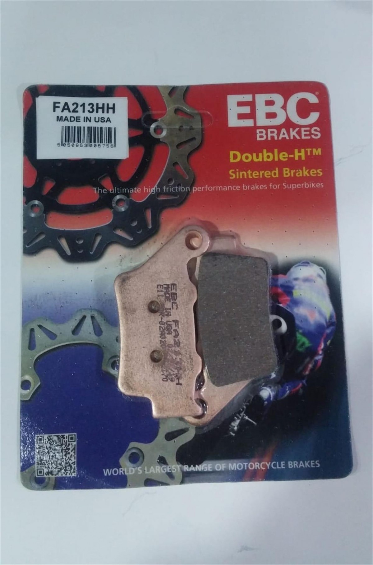 Ebc Fren Balatası Sinter Fa213hh 1997-2002 Honda Nx 650 Dominator ...