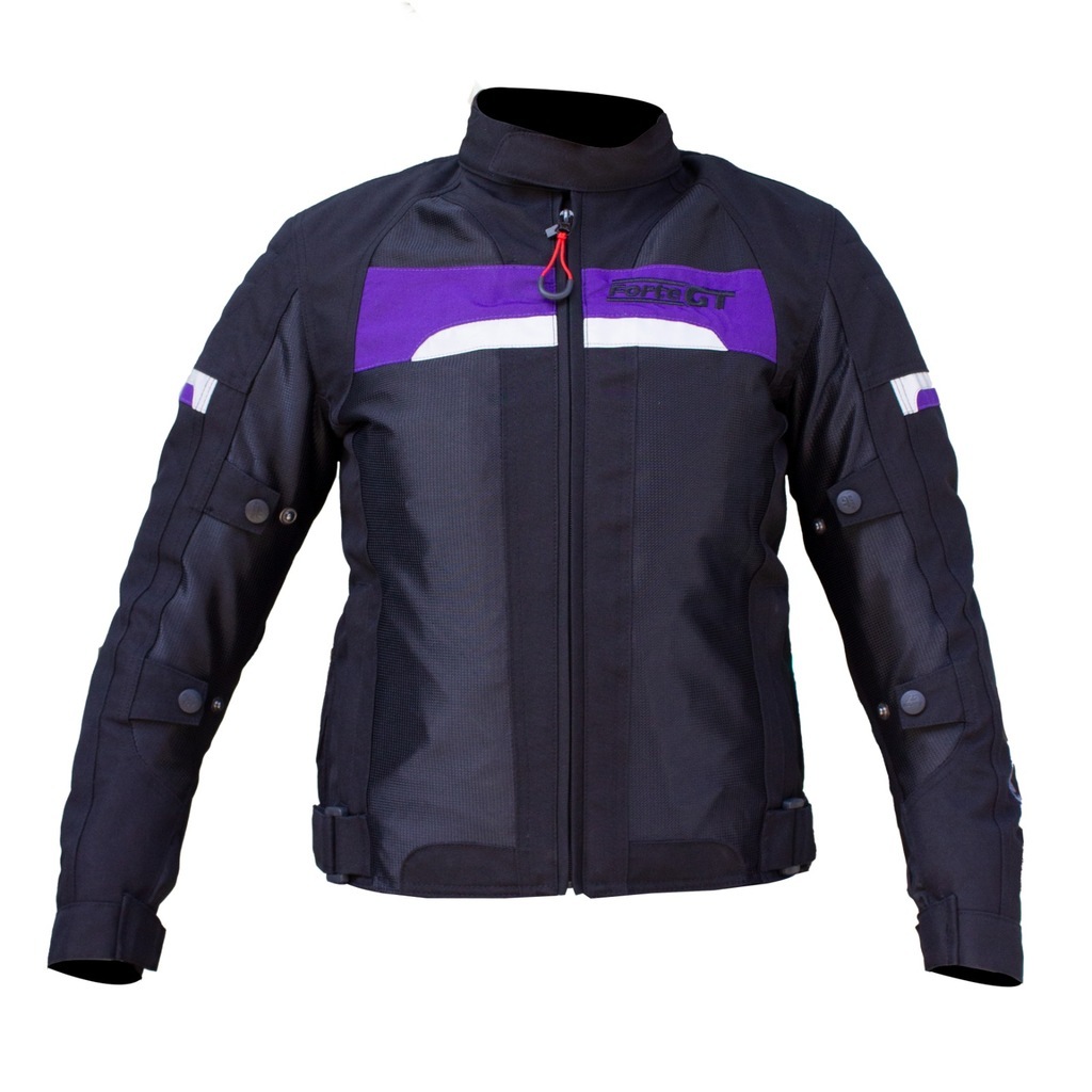 Forte Gt Inferno Kadın Mont Siyah-mor Large