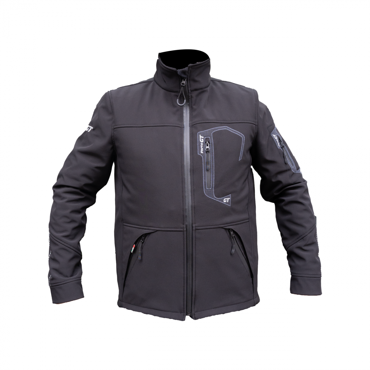 Forte Gt Spark Kısa Motosiklet Montu Siyah Softshell [small Beden] 2001085
