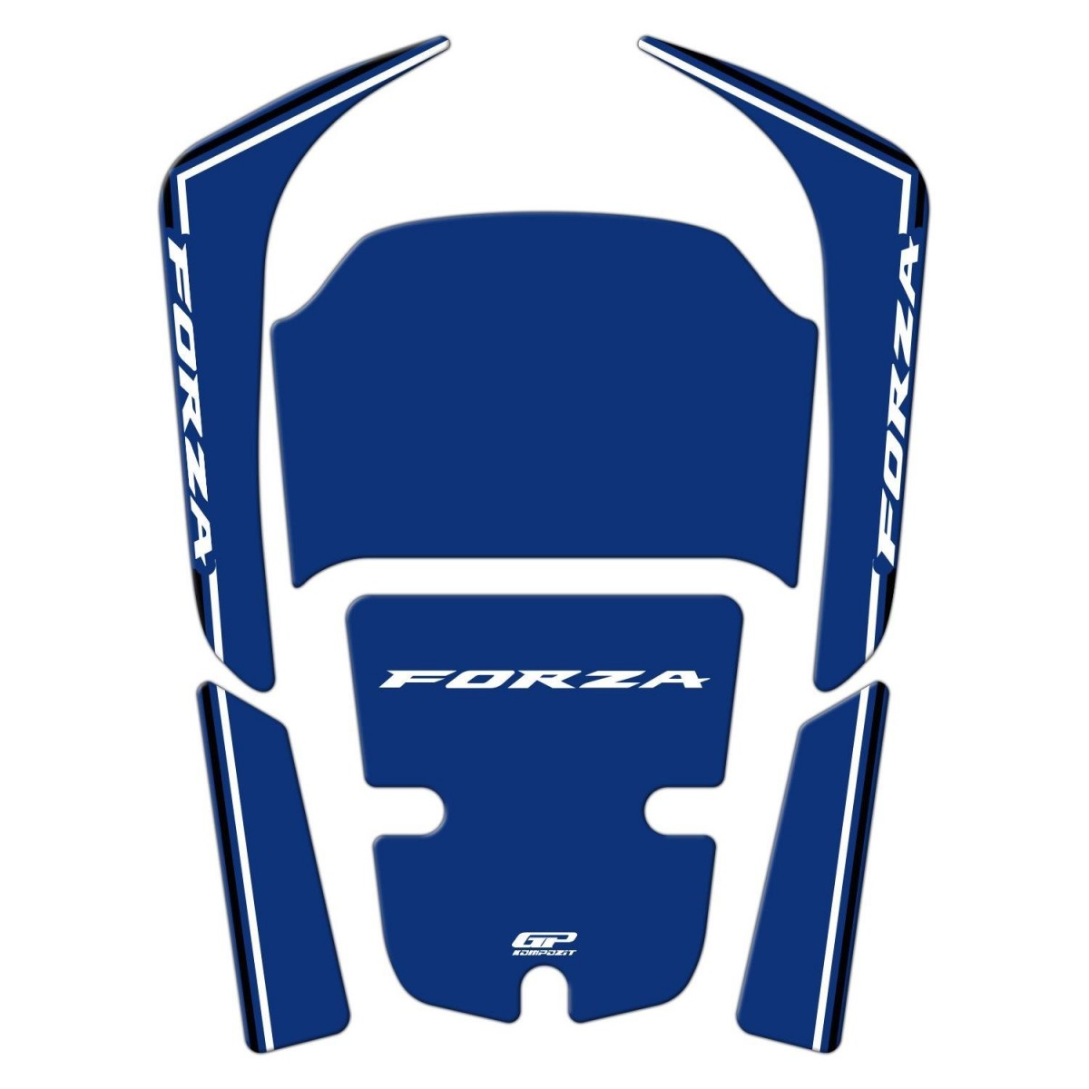 Gp Kompozit Tank Pad Mavi Honda Forza 250 2018-2025