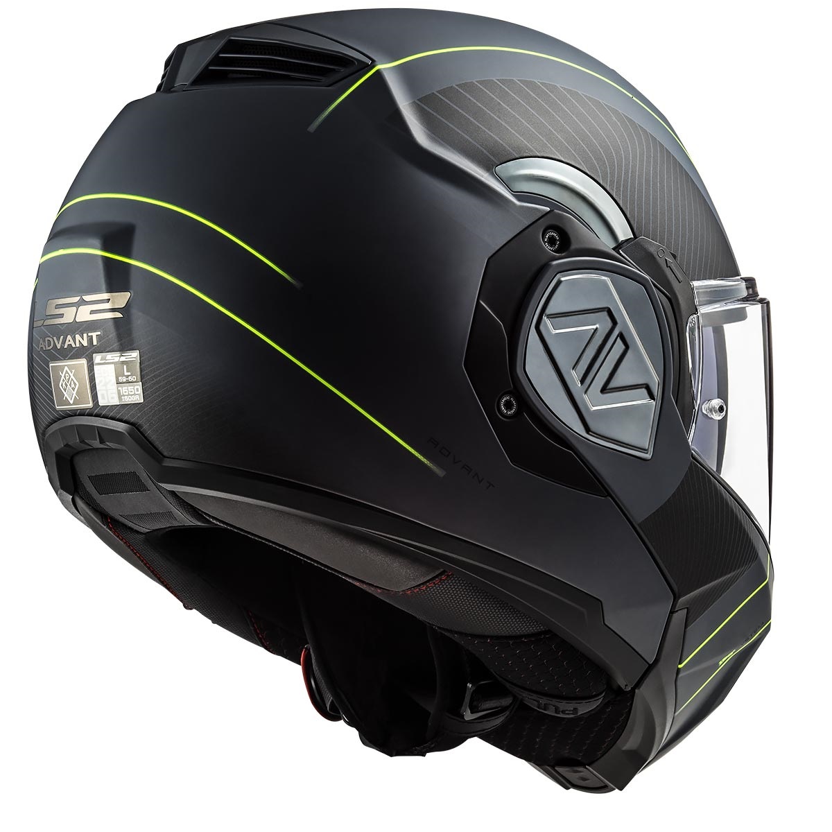 LS2 Advant Cooper Çene Açılır Kask Mat