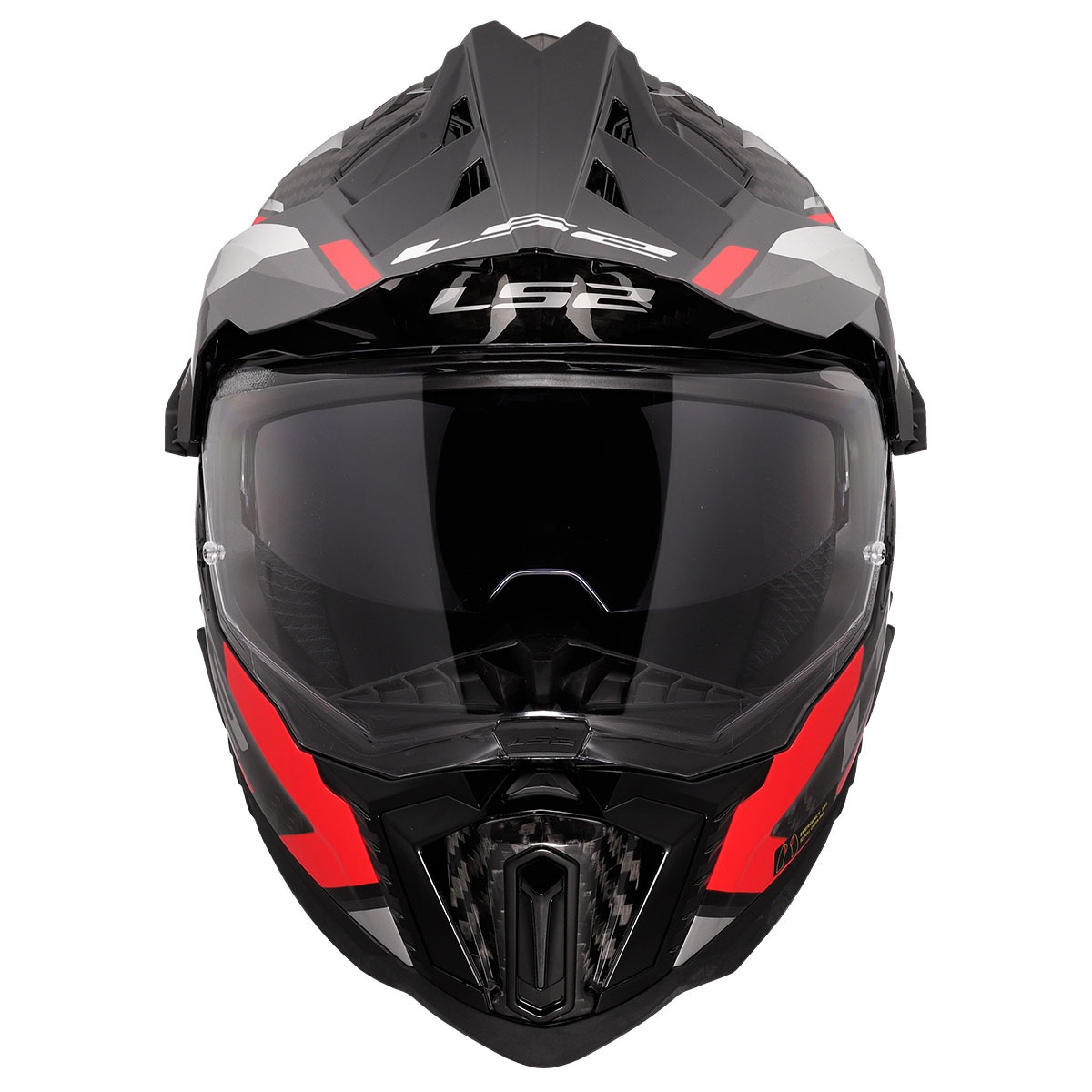 Ls2 Explorer C Karbon Frontıer 2 Kırmızı Kask