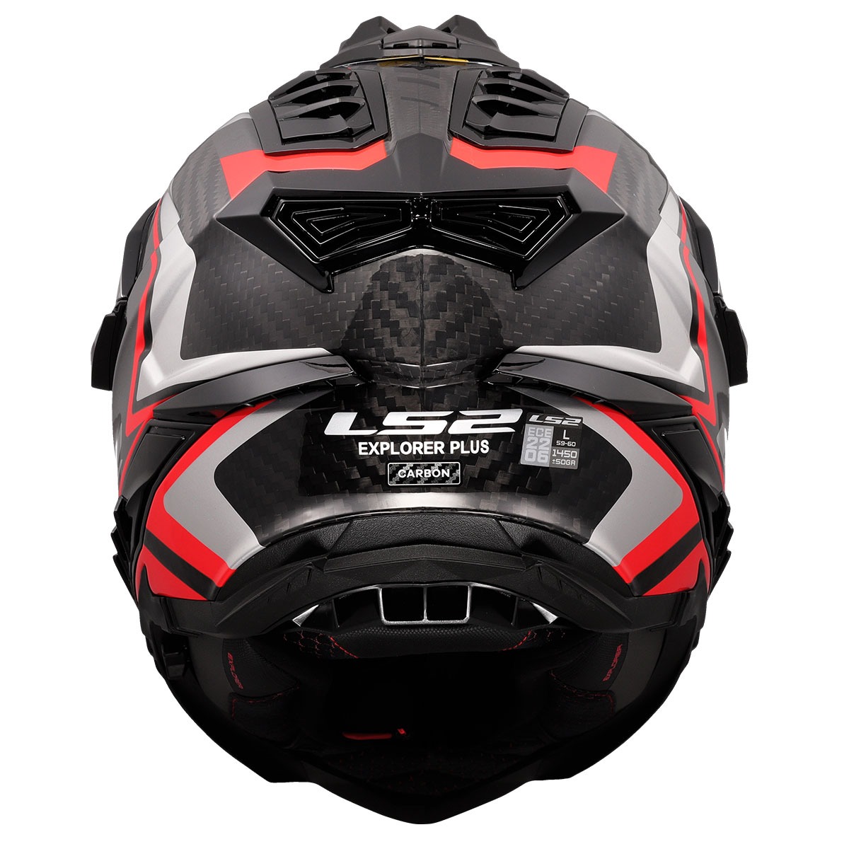 Ls2 Explorer C Karbon Frontıer 2 Kırmızı Kask