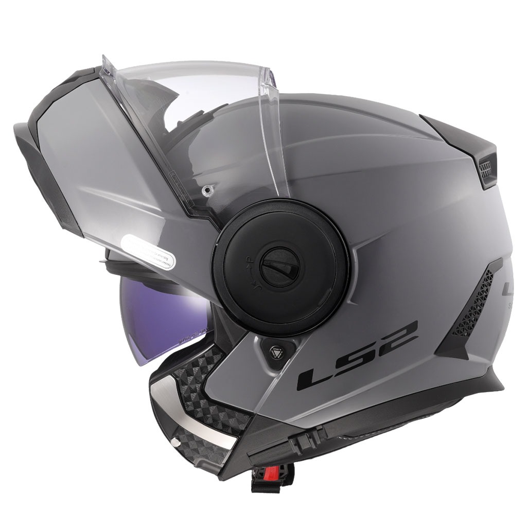 Ls2 Scope 2 Çene Açılır Kask Nardo Gri LARGE