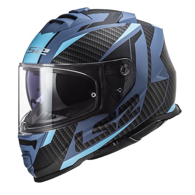 LS2 Storm 2 Kask Racer Mat Mavi